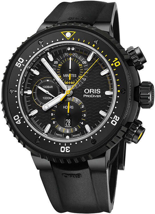 Oris Dive Control Limited Edition 01 774 7727 7784-Set Roman Frischknecht Oris Dive Control Limited Edition 01 774 7727 7784-Set Roman Frischknecht