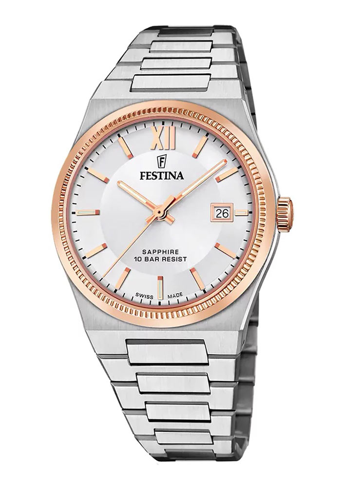 Zegarek męski Festina Swiss Made F20036/1 | Dolinski.pl